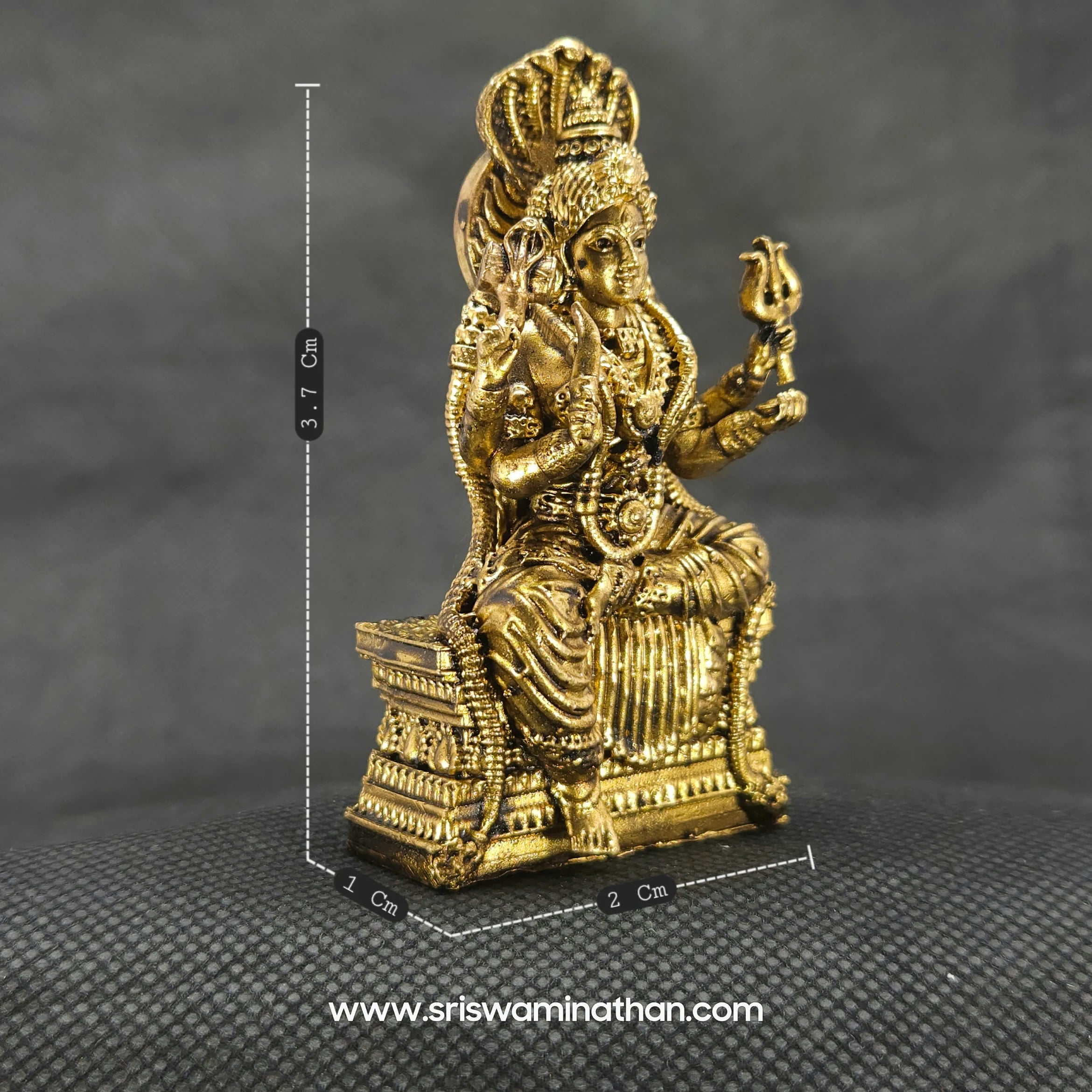 Karumari Amman Brass Statue Premium 3D | Sri Swaminathan & Co