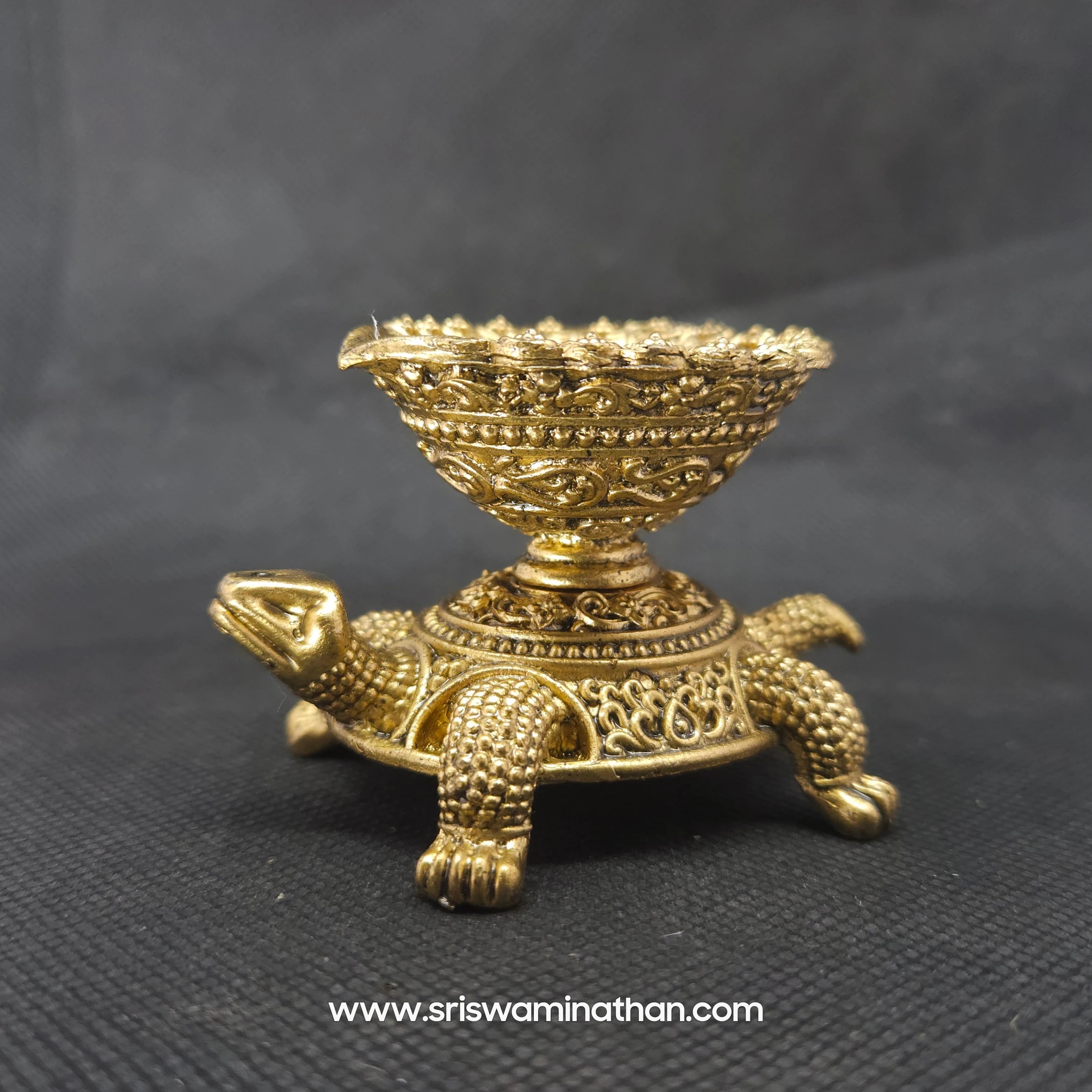 Turtle Lamp Koorma Deepam Aamai Vilakku Brass | Sri Swaminathan & Co